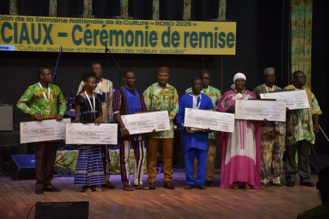 Prix spéciaux à la SNC Bobo 2026 : 59 prix décernés aux meilleurs ...